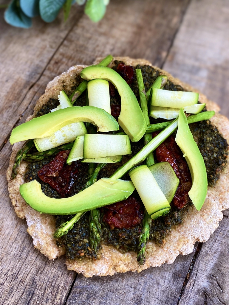 Biomed - Spring Greens Flatbread Pizza